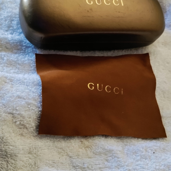Gucci | Accessories | Authentic Gucci Hard Sunglasses Holder And ...